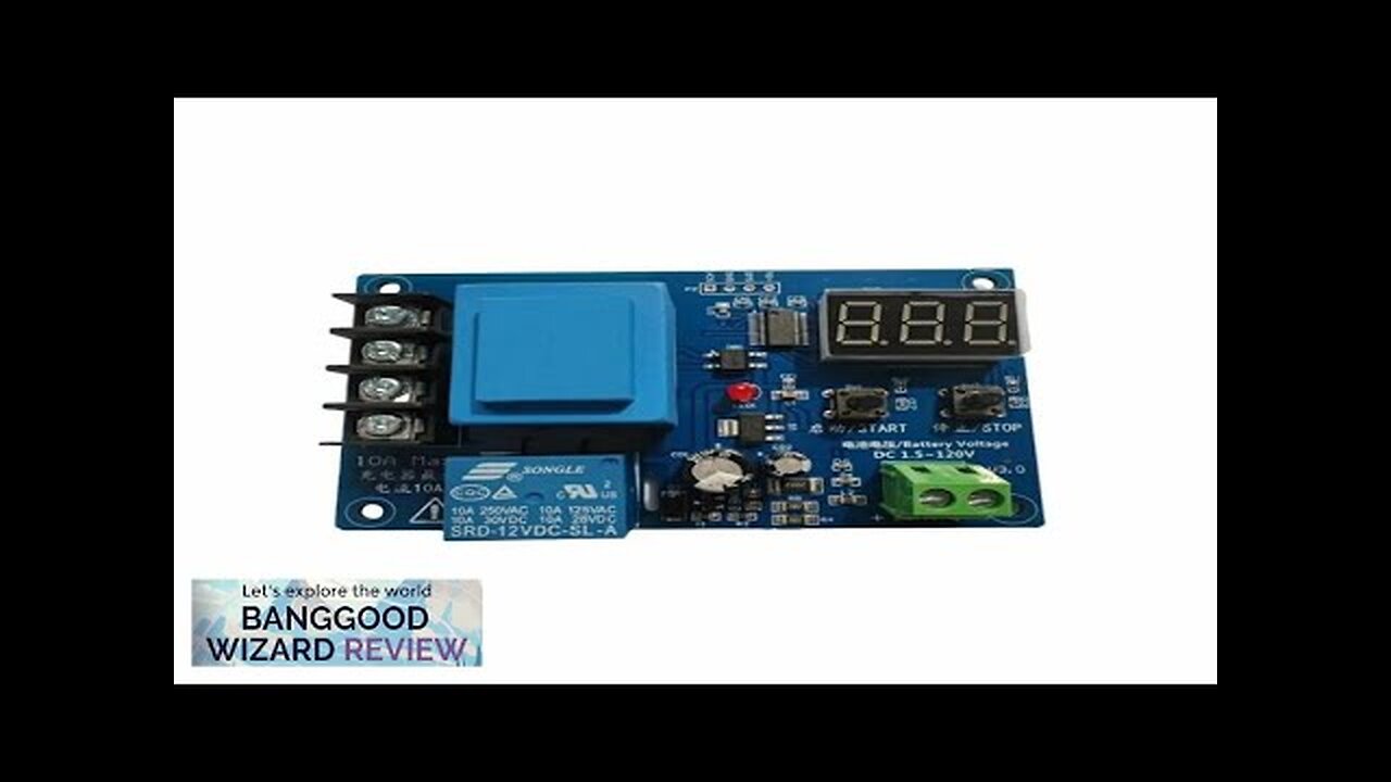 XH-M602 AC 220V Digital Control Battery Charging Control Module Lithium ...