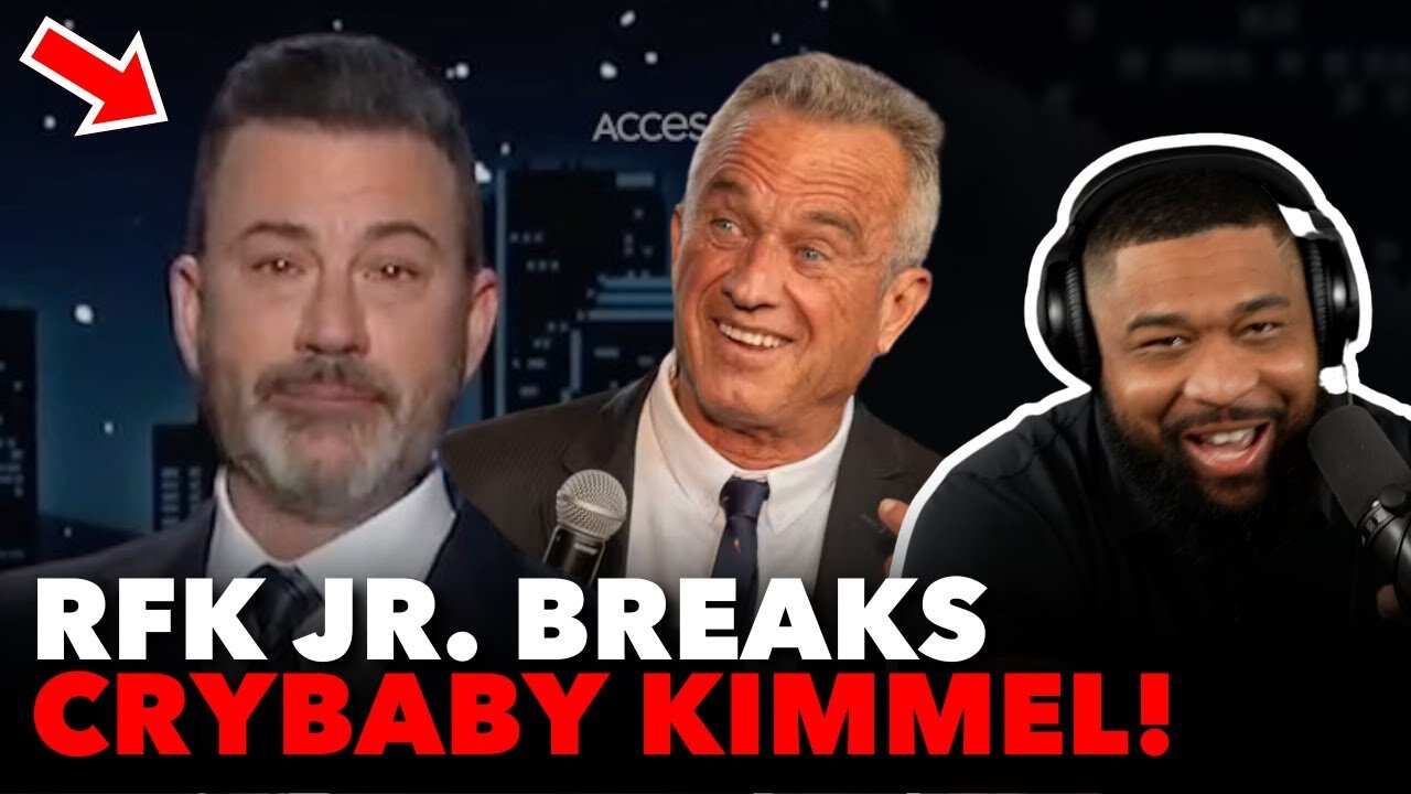 "Jimmy Kimmel CRASHES OUT ON AIR Over RFK Jr. Making America Healthy Again"