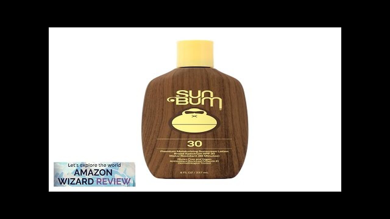 Sun Bum Original SPF 30 Sunscreen Lotion Vegan and Hawaii 104 Review