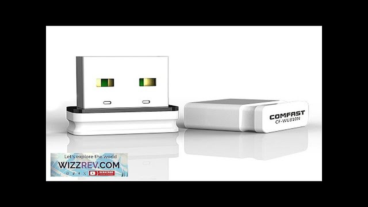 COMFAST CF-WU810N USB2.0 WiFi Adapter 150Mbps 2.4GHz Wireless Network ...