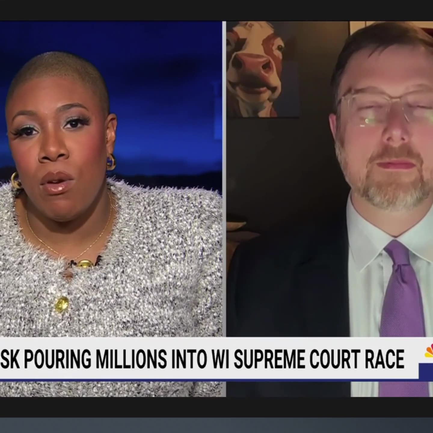 MSNBC: Musk Is Panicking, Accuses Him Of Buying Elections Then Airs WI ...