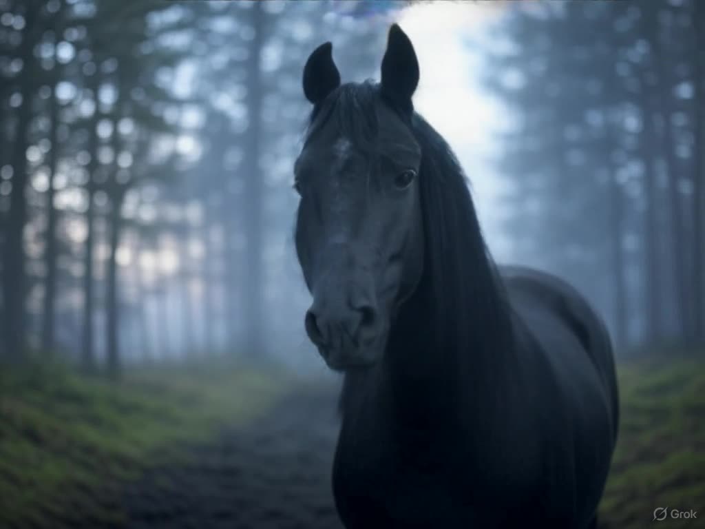 Let the horse go boogie - Singing horse