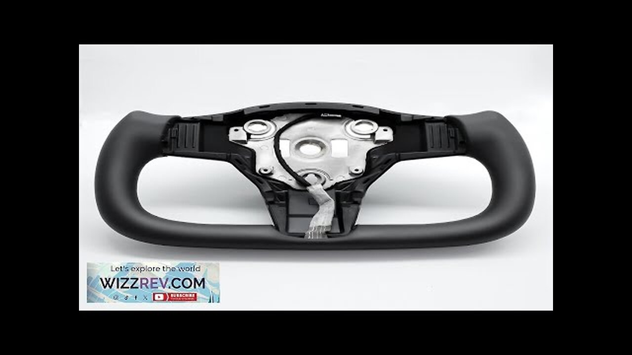 ZIMABLUE Yoke Steering Wheel Personalized Yoke Steering Wheel Nappa ...