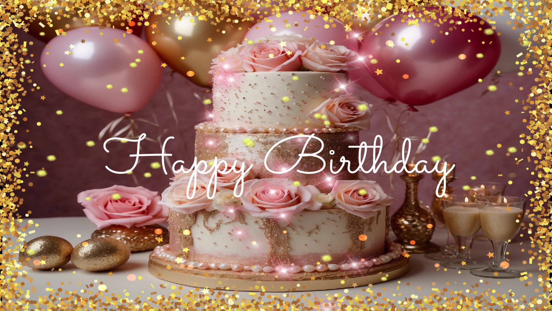 Happy Birthday | Boujee Cake