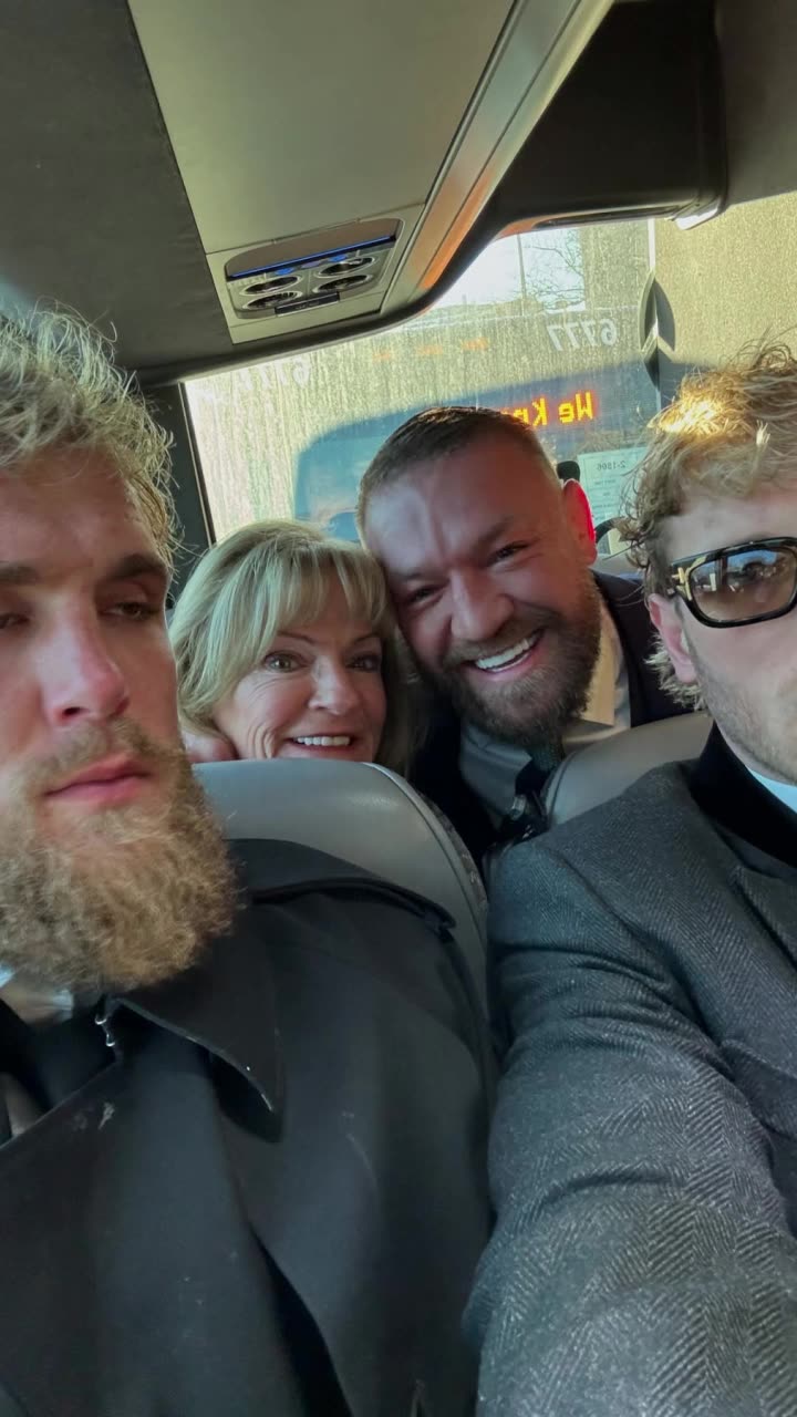 Conor Mcgregor, Jake Paul, Logan Paul and Kyle Forgeard in the Same Bus ...