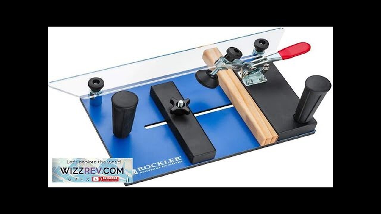 Rockler Rail Coping Sled for Router Table – Round Handle Router Sled Review