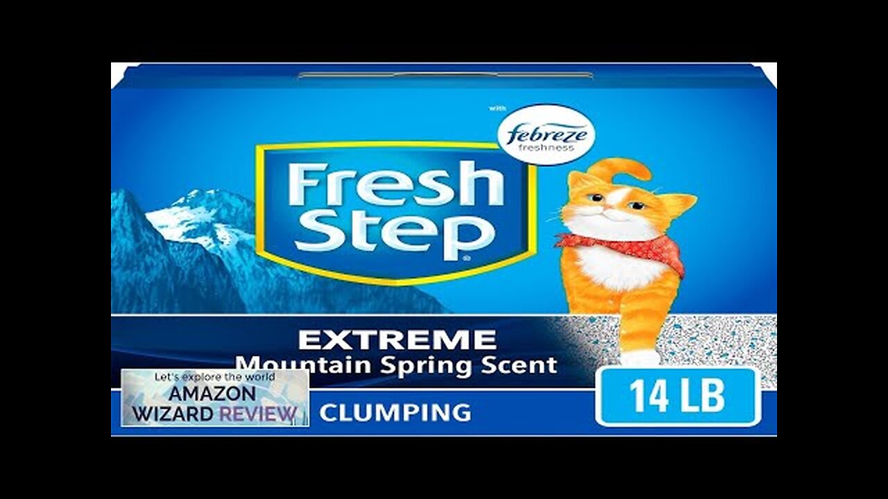 Fresh Step Clumping Cat Litter, Extreme Odor Control, Mountain Spring ...
