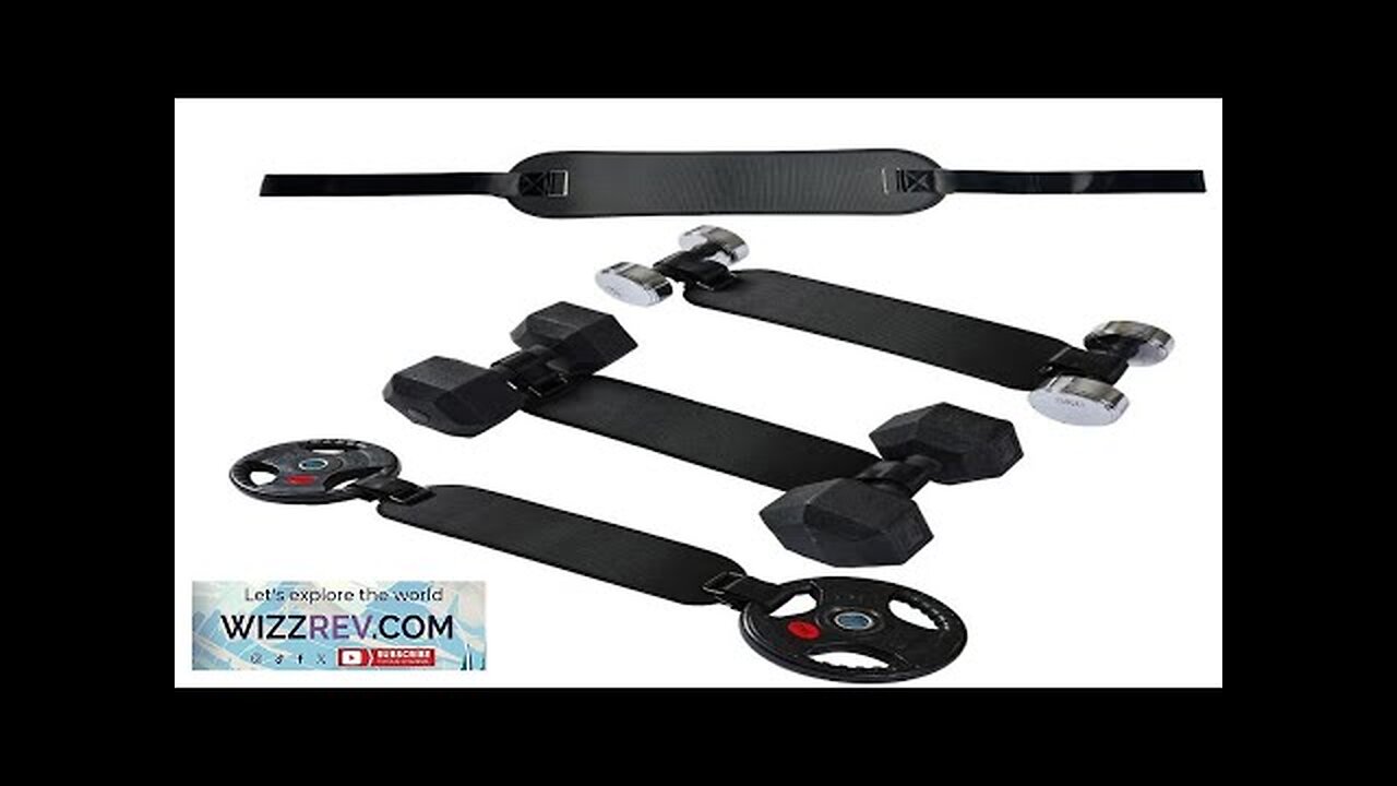 Hip Thrust Belt Glute Bridge Pad Workout with Dumbbells Kettlebells for ...