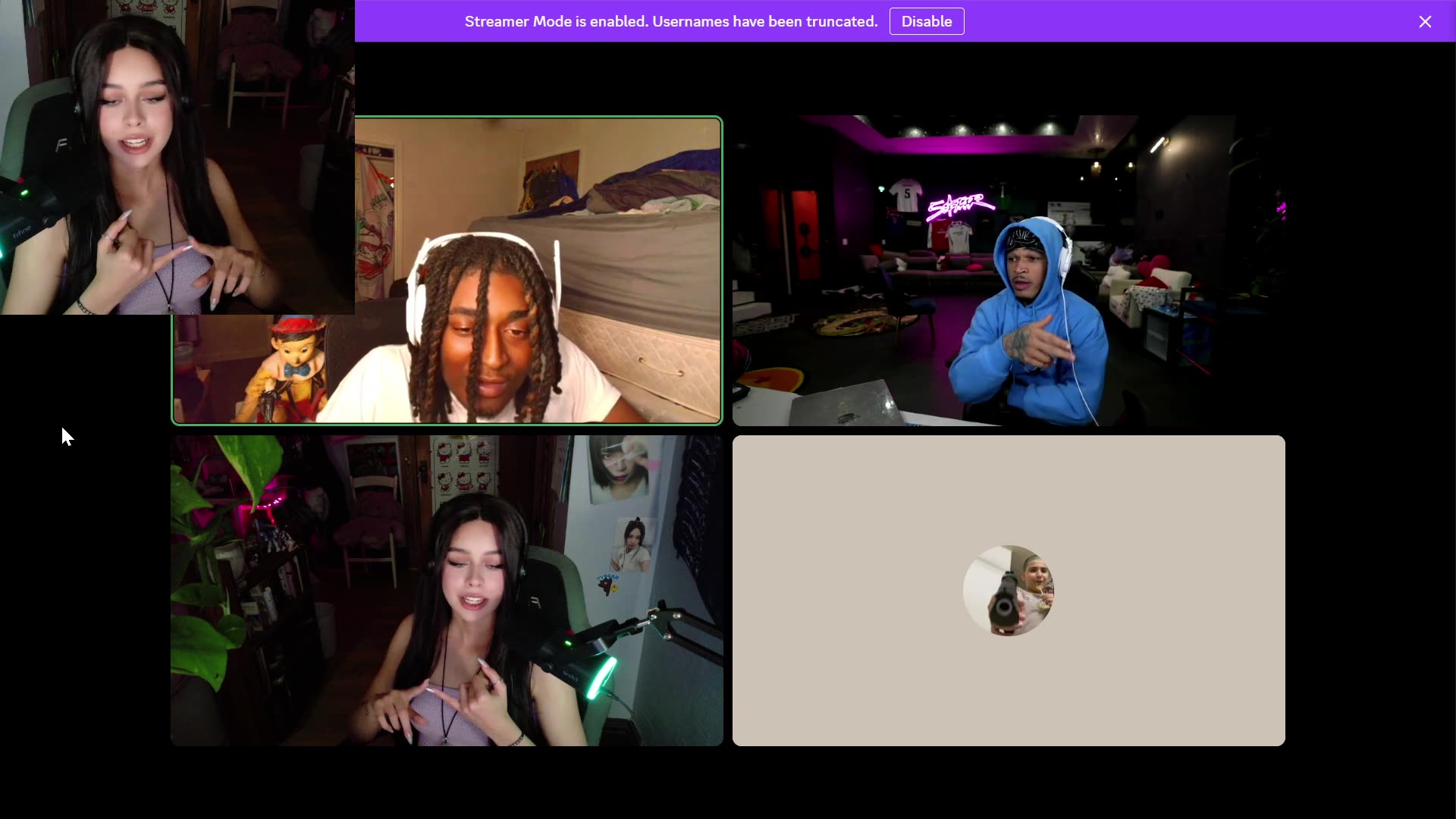 zoelovebee caught clout chasing Lacy (future FaZe Lacy girlfriend)