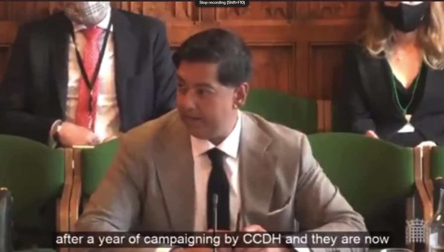 CCDH CEO Imran Ahmed brags to PARLIAMENT about using US Taxpayer-Funded ...