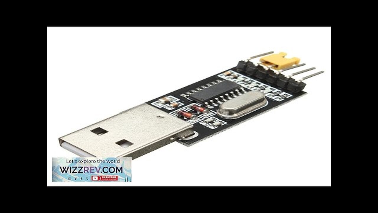 3.3V 5V USB to TTL Converter CH340G UART Serial Adapter Module STC Review