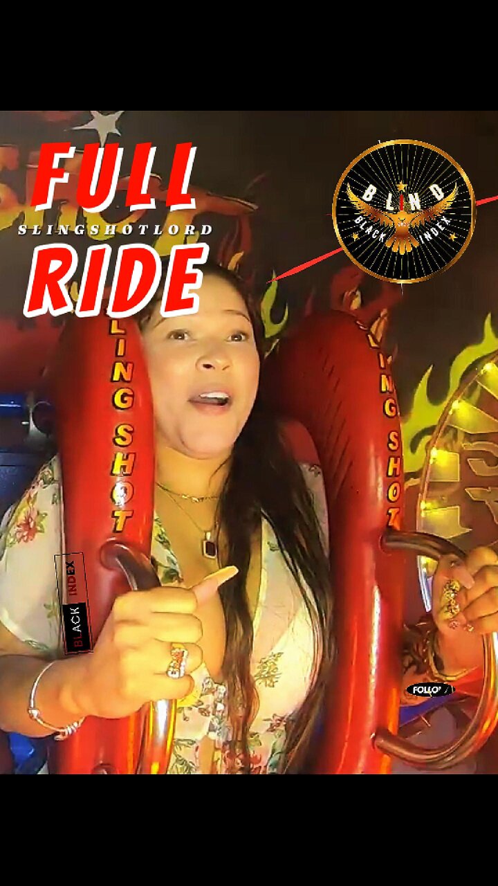 Full Slingshot Ride with Giselle #shorts #slingshot #reaction # ...