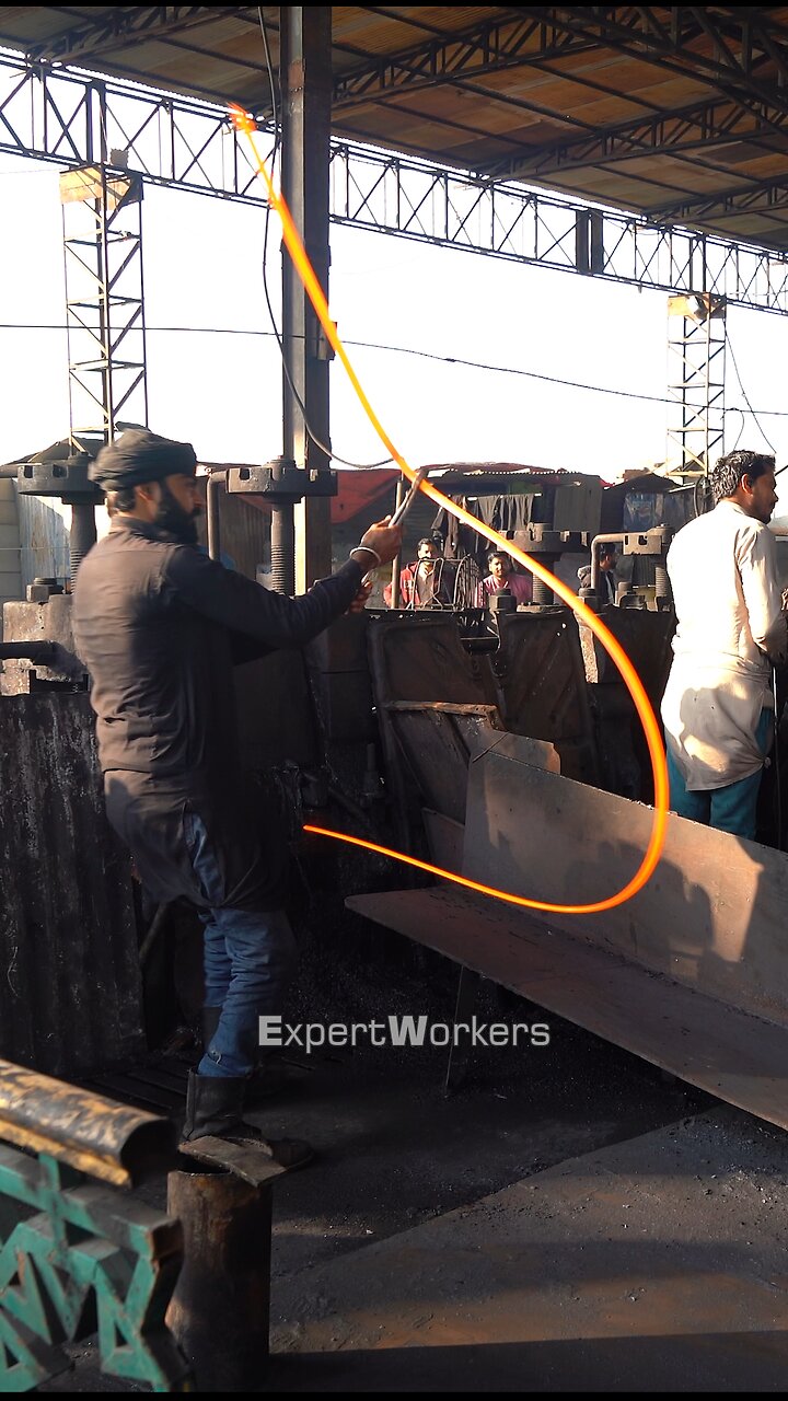 Iron Rod Manufacturing Process from Scrap to Strength