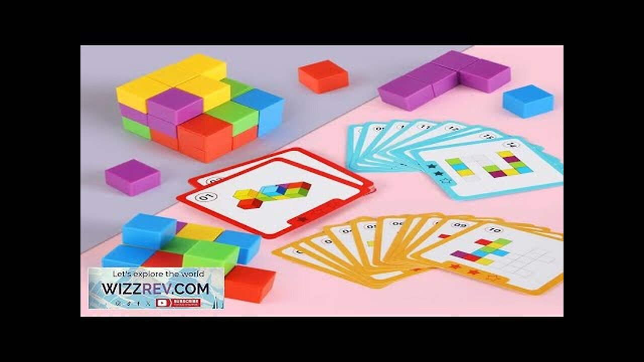 Montessori Magic Block Puzzle Toy Spatial Logical Thinking Training ...