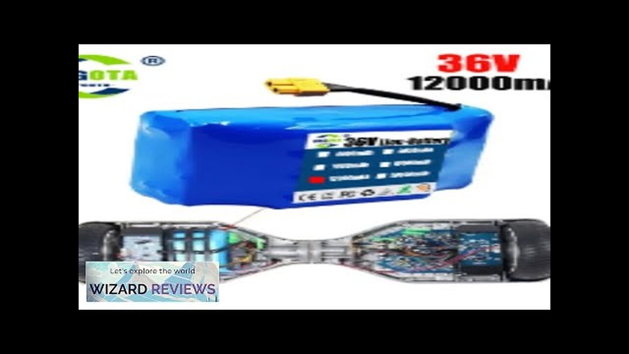 Genuine 36V 12Ah 10s2p Battery Packs Rechargeable Lithium Ion Battery ...