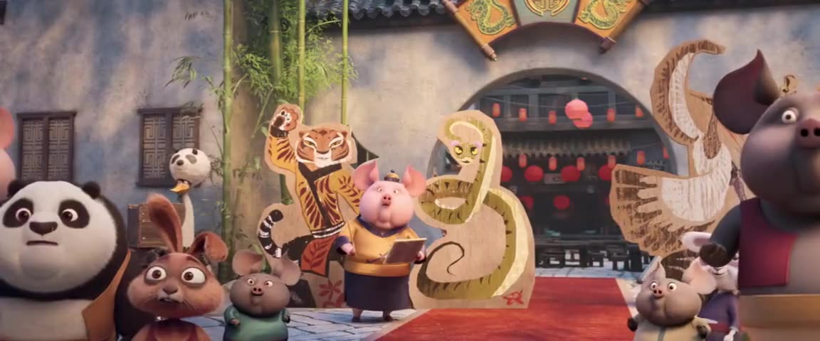 pooh's adventures of kung fu panda 4