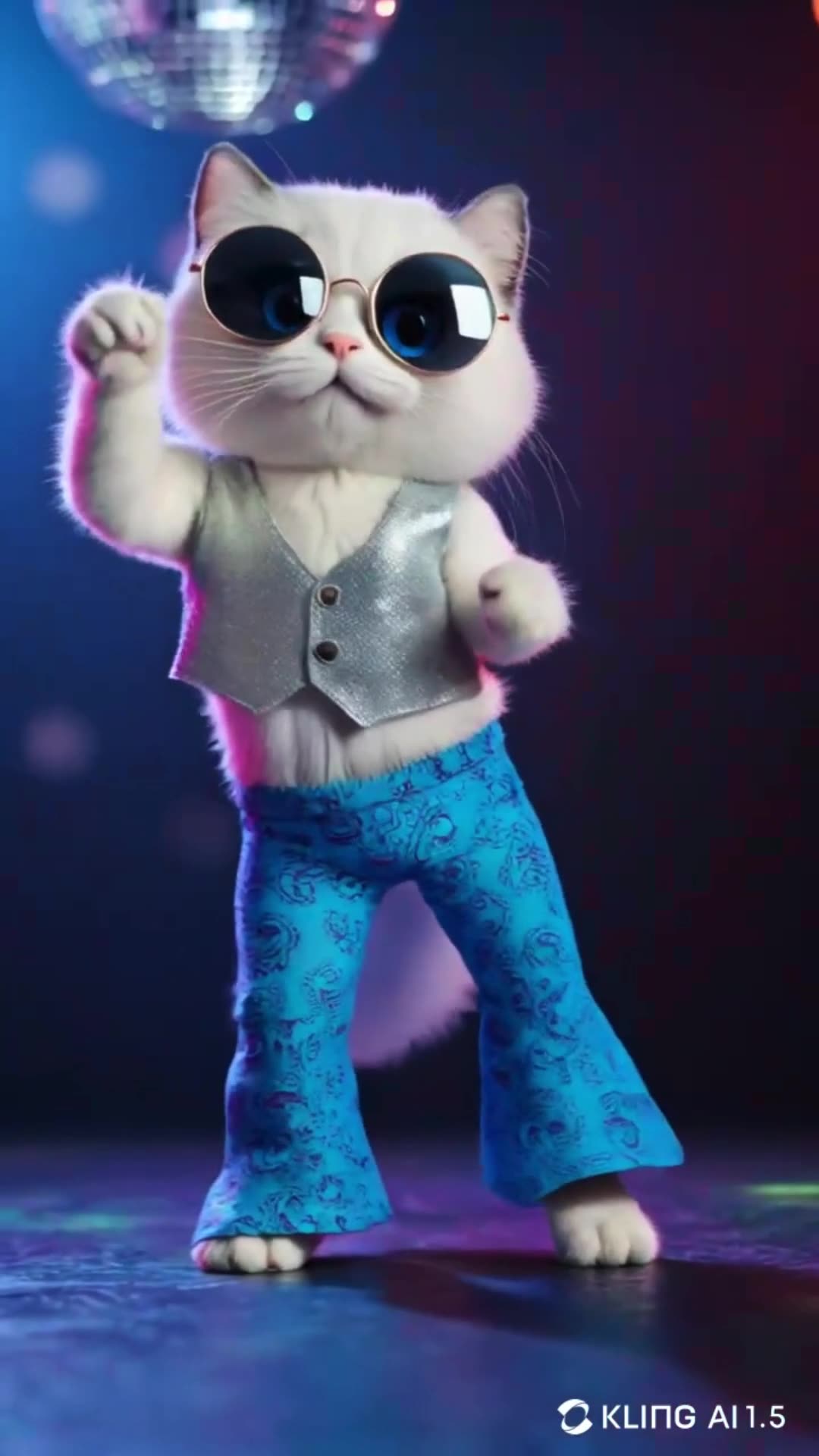 Disco Cat Dancing