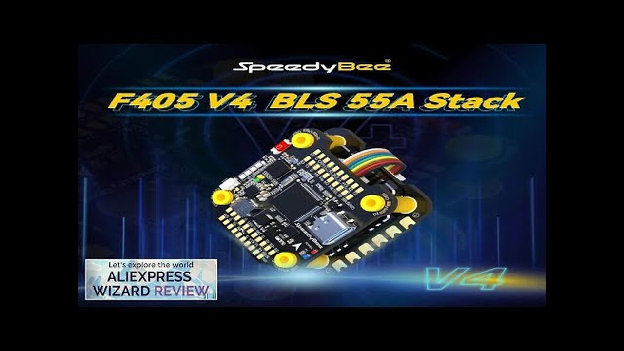 SpeedyBee F405 V4 3-6S 30X30 FC&ESC FPV Stack ICM42688P F405 Flight ...