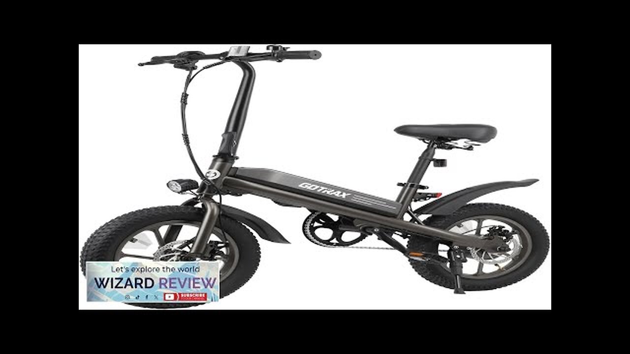 Gotrax S3 Electric Bike 16x3.0 Fat Tire Electric Bicycle Adults 750W ...