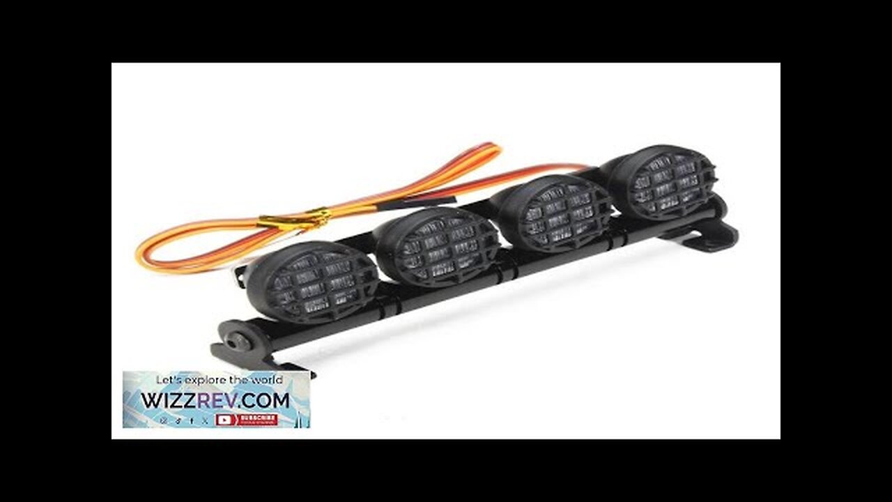 AUSTAR LED Light Aluminum Alloy Frame For CC01/D90/SCX10/4WD RC Car ...