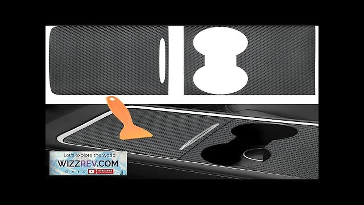 Center Console Wrap Kit Premium Touch Center Console Film for Tesla ...