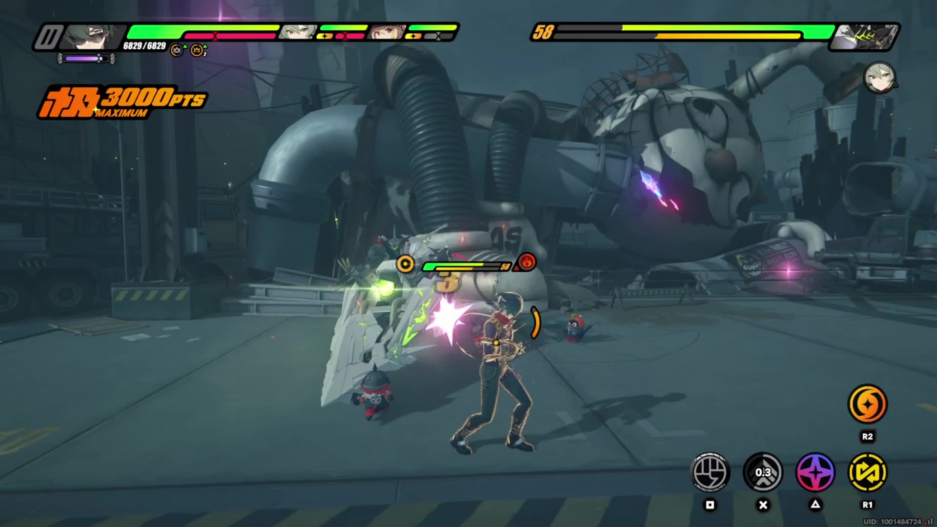 Corrupted Pompey Boss Fight (End of Chapter 4) - Zenless Zone Zero
