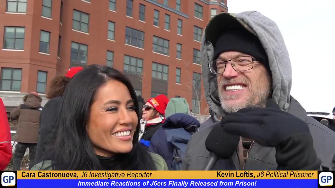 J6 Political Prisoner Kevin Loftus: "Trump busted us our of jail, in ...
