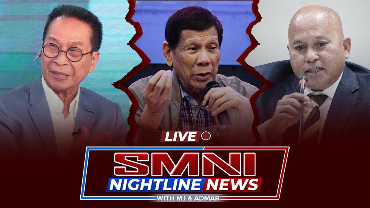 LIVE: SMNI Nightline News with Admar Vilando & Almar Forsuelo | March ...