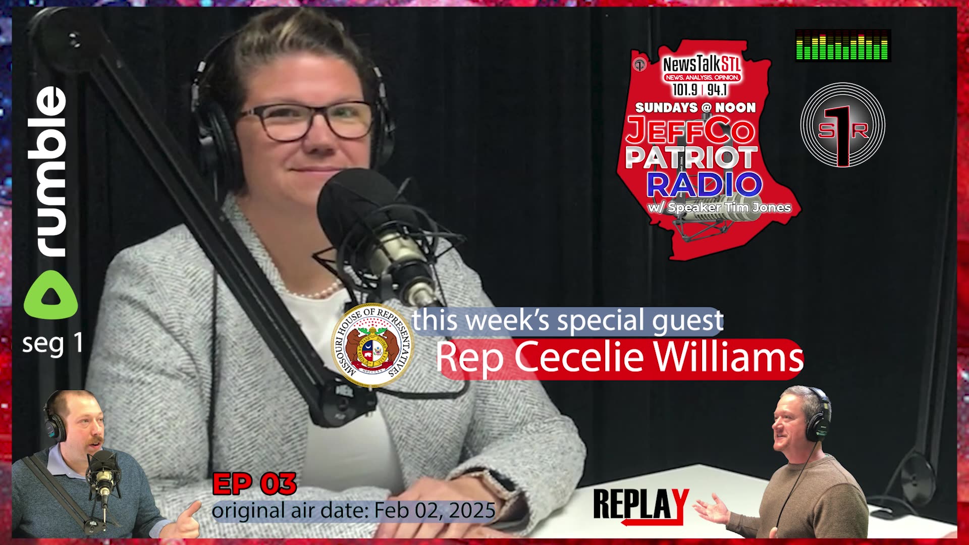 JeffCo Patriot Radio [Ep 03]: SPECIAL GUEST - Representative Cecelie ...