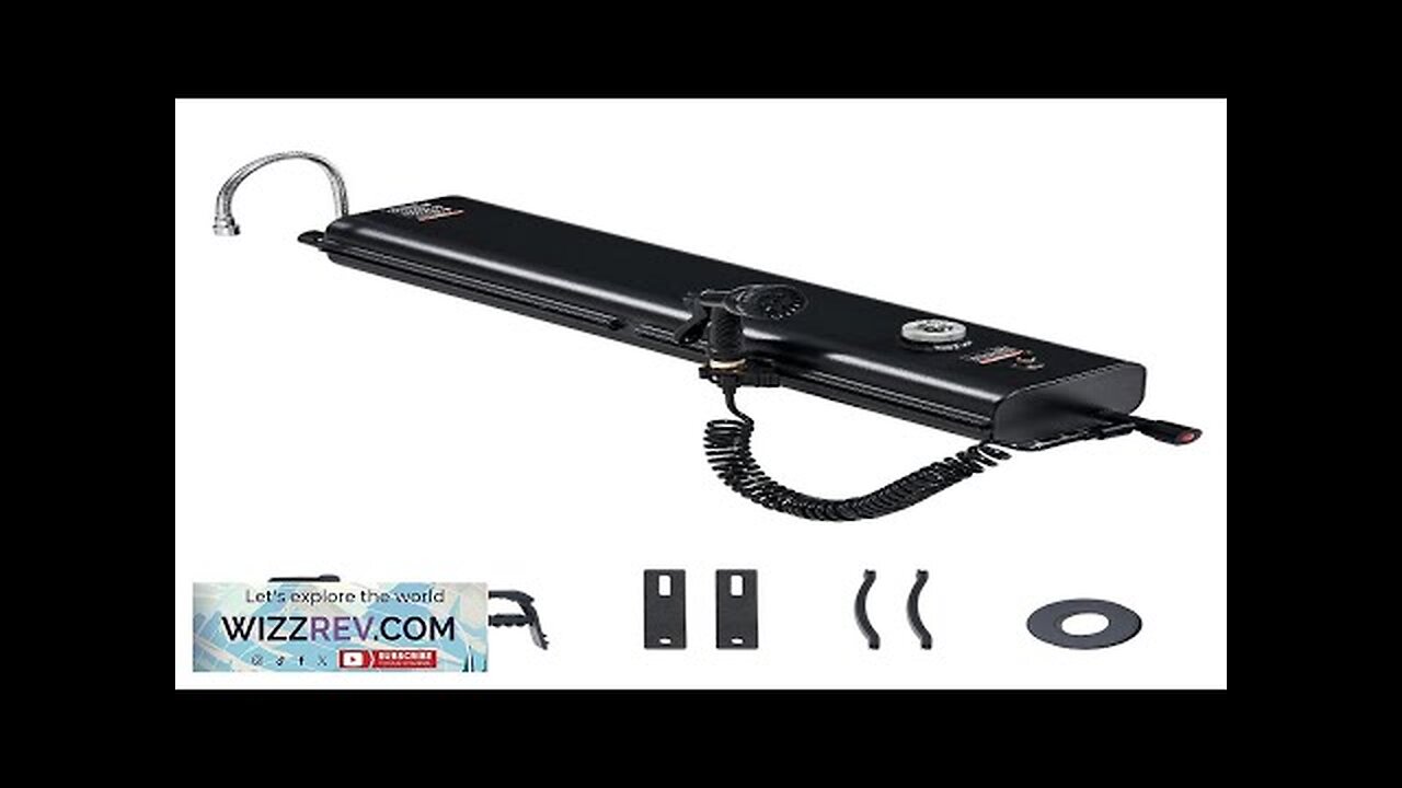 4 Gal Roof Rack Water Tank Portable Water Tank with Splash-Guard Panel ...