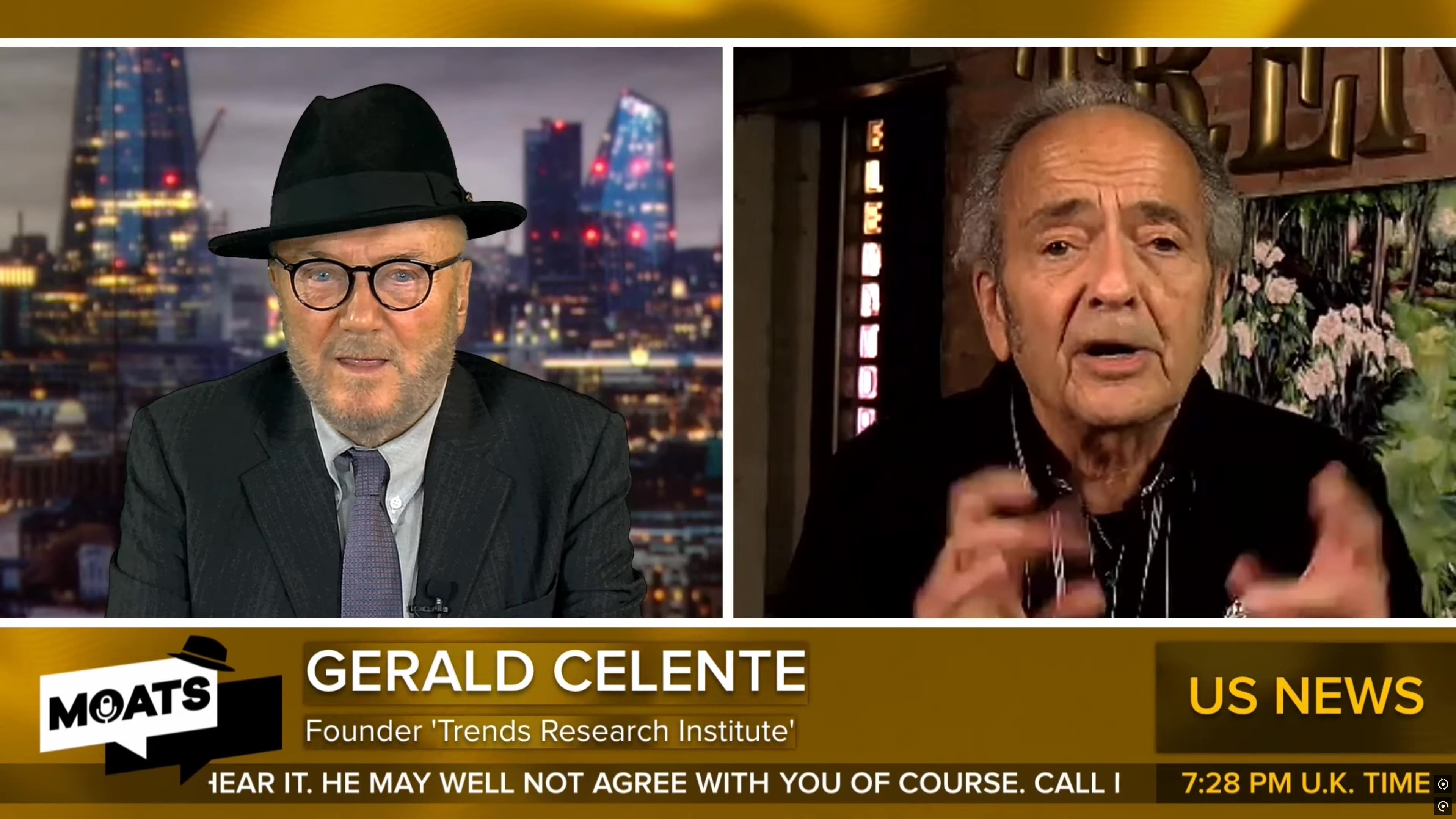 Interview with George Galloway and Gerald Celente 13 Feb 2025