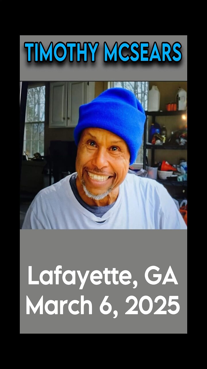 Timothy McSears missing from LaFayette, GA