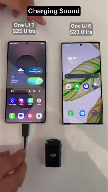 One UI 7 Vs One UI 6 Sounds 🔊
