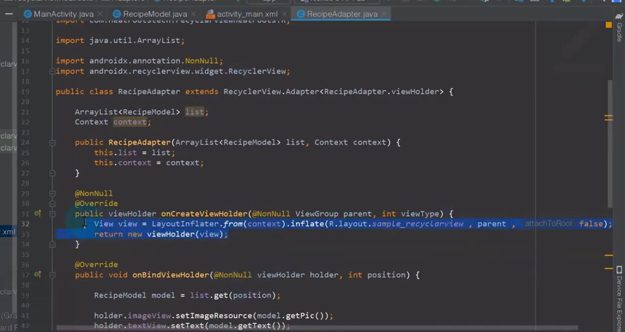29 Code Logic Of Recyclerview Recyclerview In Android 3