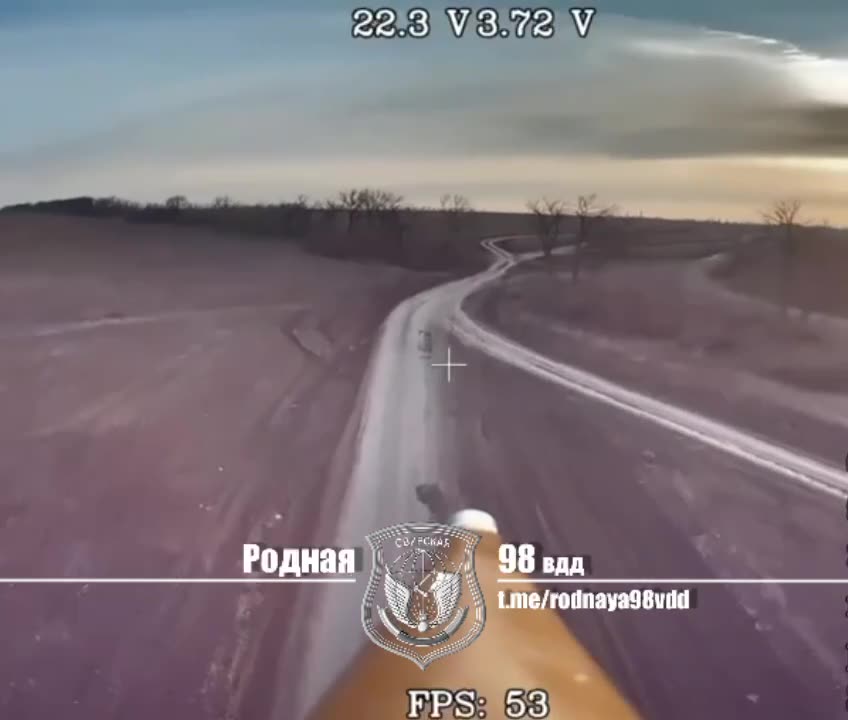 Fiber-Optic Drone Takes Out Enemy Humvee Near Chasovy Yar