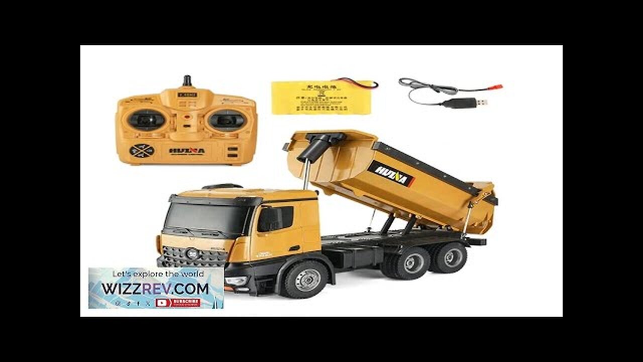 HuiNa 1573 RC Car 1/14 Trucks Bulldozer Charging RTR Truck Construction ...