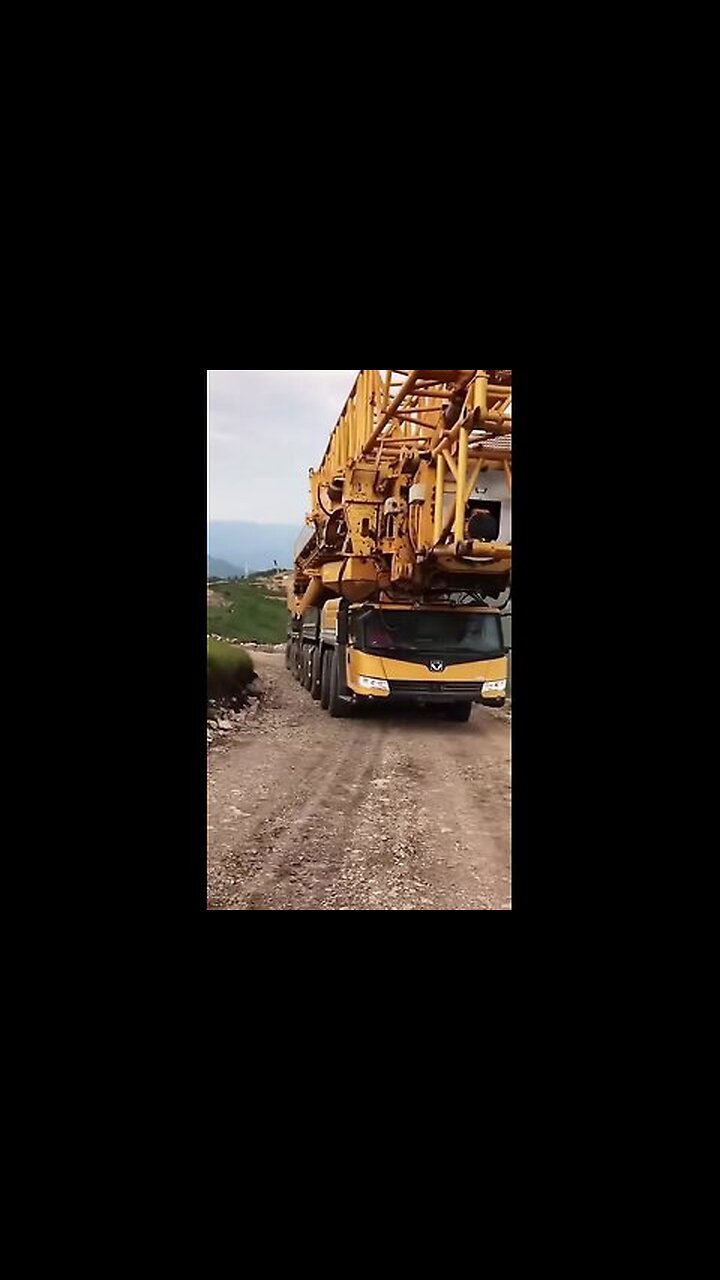Monster Truck Carrying a Colossal Structure! How Do They Do It_
