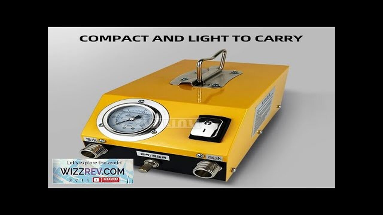 Electric booster pump PPR tap water pipe test press floor heating water ...