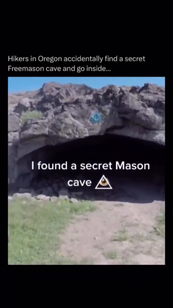 I FOUND A SECRET MASON CAVE