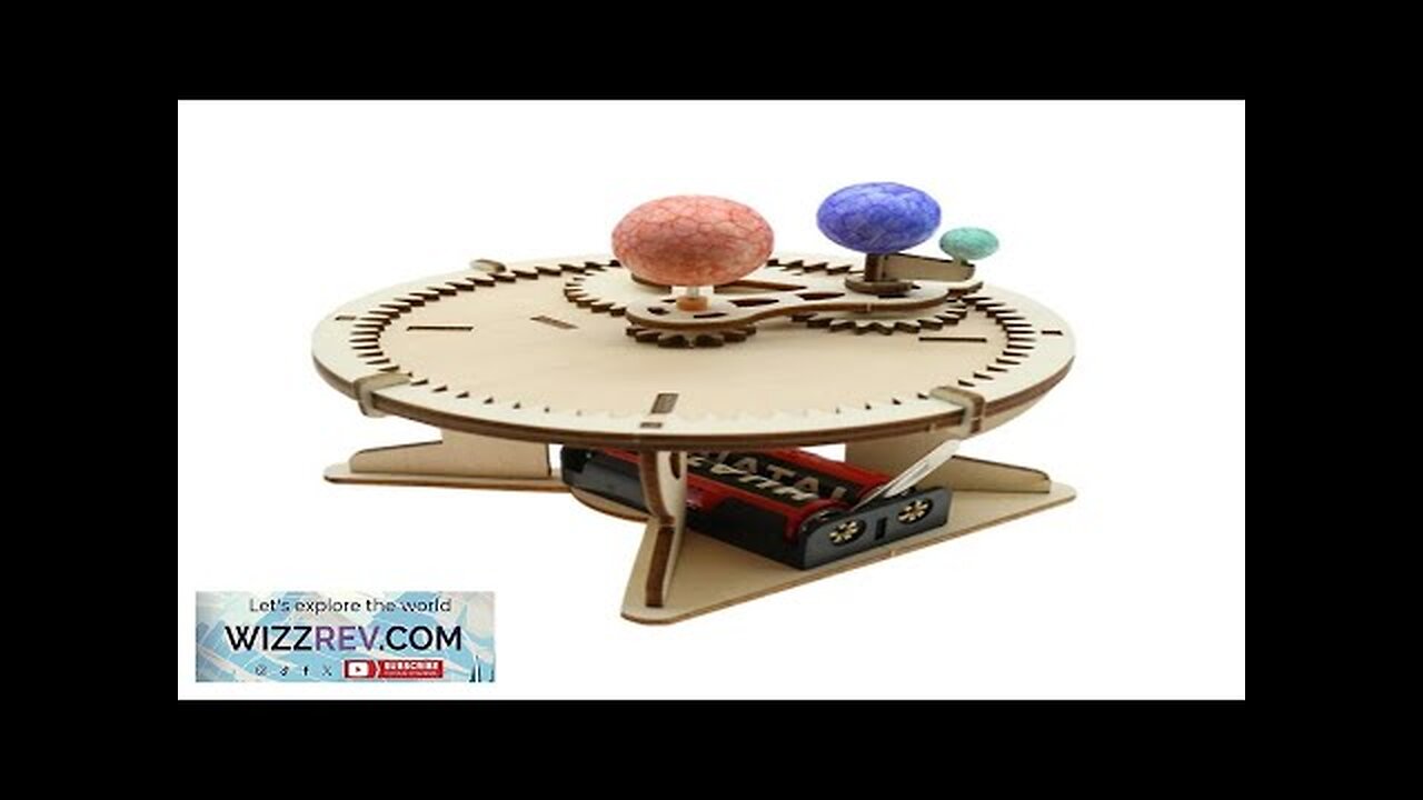 Celestial Demonstrator Three Ball Electric Sun Earth Moon Model Pupils ...