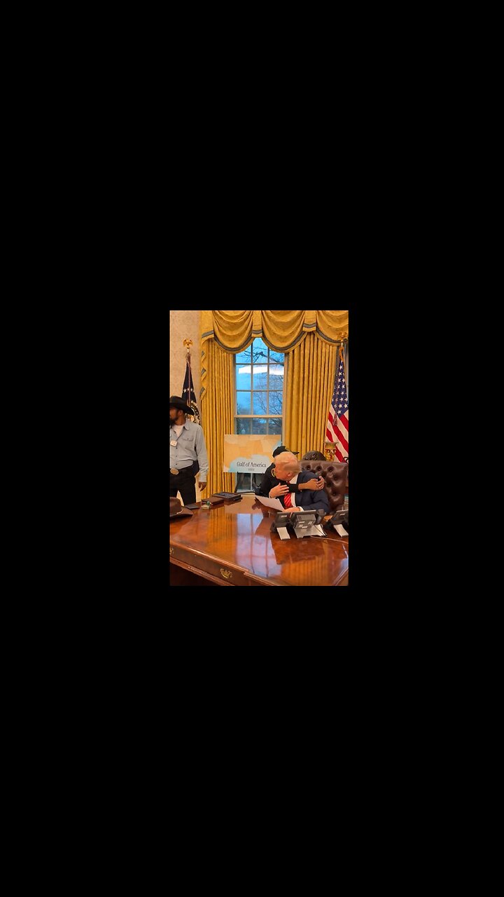 DJ Daniel, meets President Trump in the Oval Office!