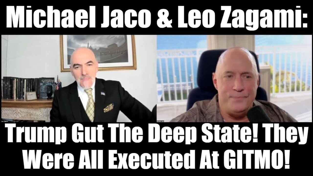 Michael Jaco & Leo Zagami: Trump Guts The Deep State! They Were All ...