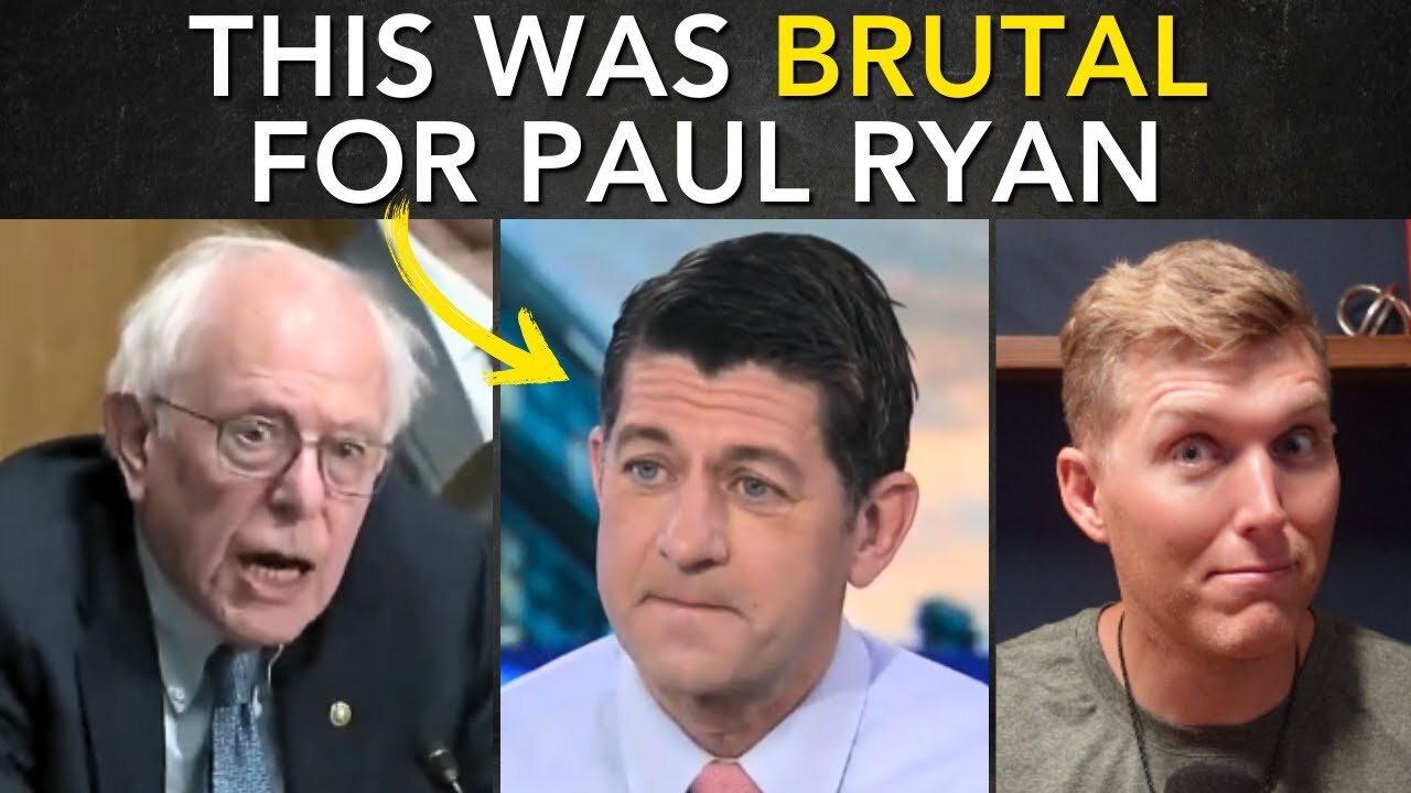 Anti-Trump Paul Ryan Gets ROASTED! Bernie SHUT DOWN By Trump Treasury ...