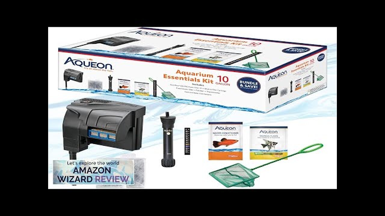 Aqueon Fish Tank Aquarium Essentials Starter Kit for 10 Gallon Tanks Review