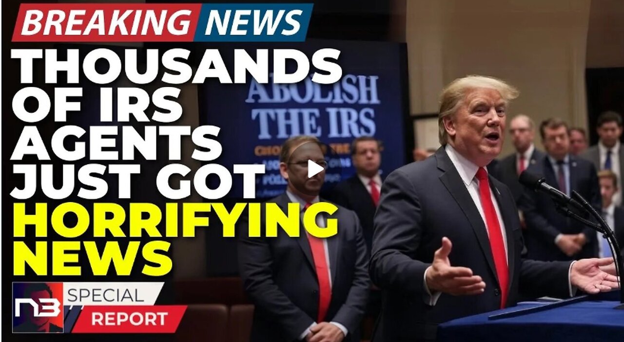 Breaking: Seconds After Getting The Bad News From Trump Every IRS Agent ...
