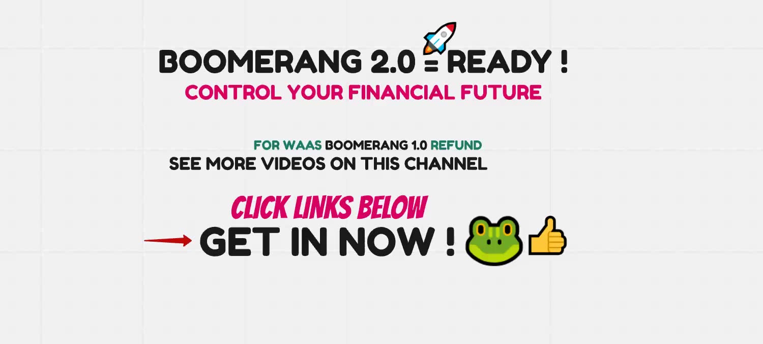 BOOMERANG 2.0 CEO SHAVEZ (new name) "PROTOCOL YIELD" - SoFi CRYPTO ...