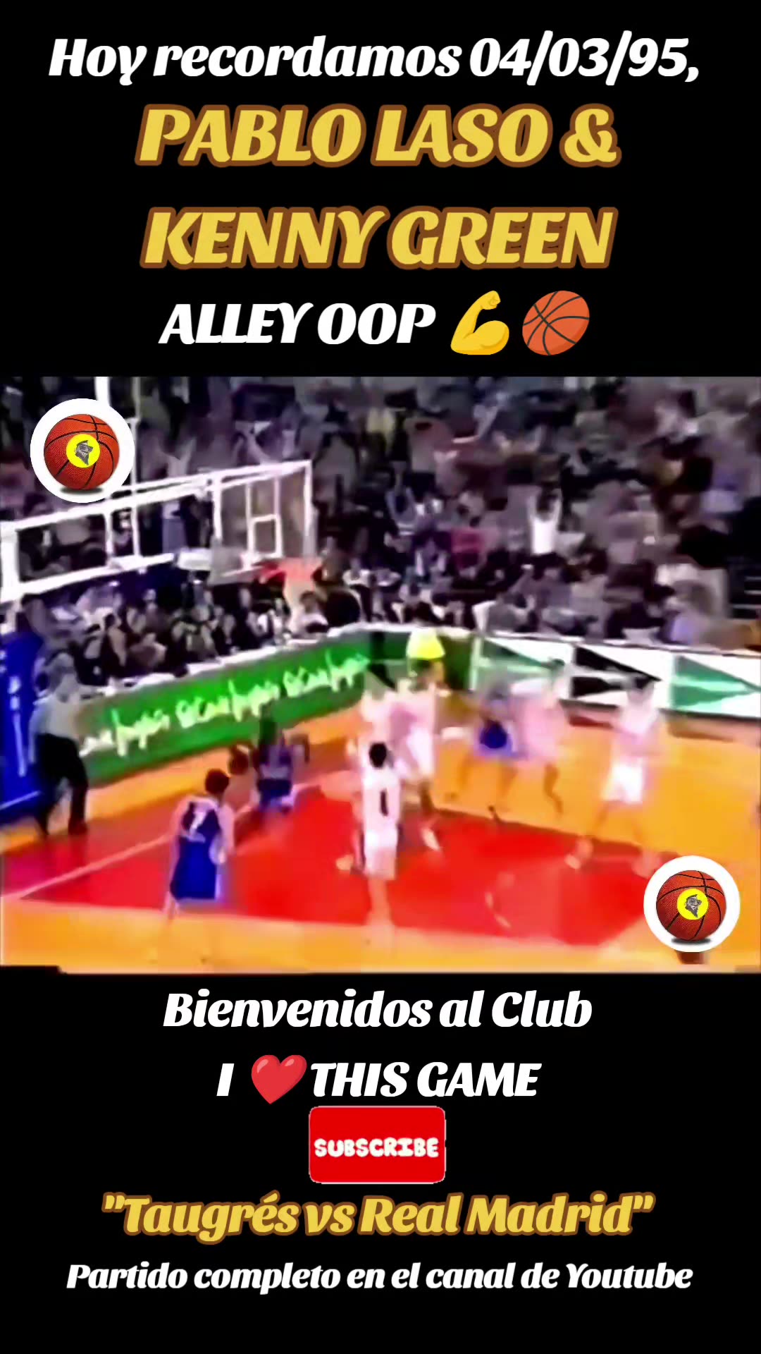 Pablo Laso & Kenny Green! ALLEY OOP 💪🏀