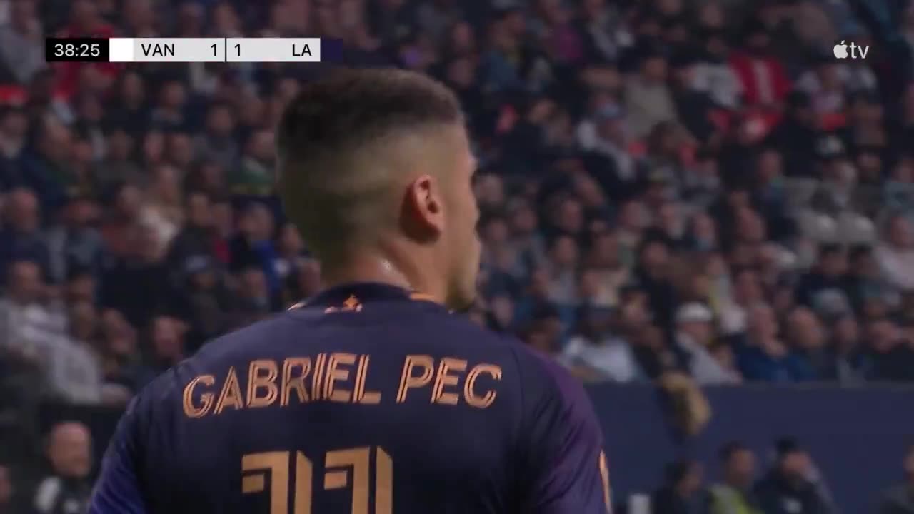 Major League Soccer - Gabriel Pec's first goal of 2025. 👏