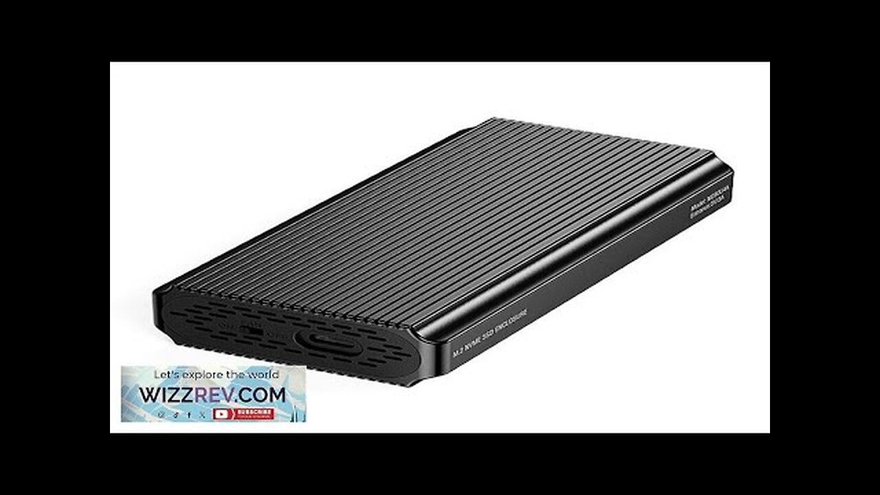 Blueendless 40Gbps USB4 M.2 NVMe SSD Enclosure with Cooling Fan ...
