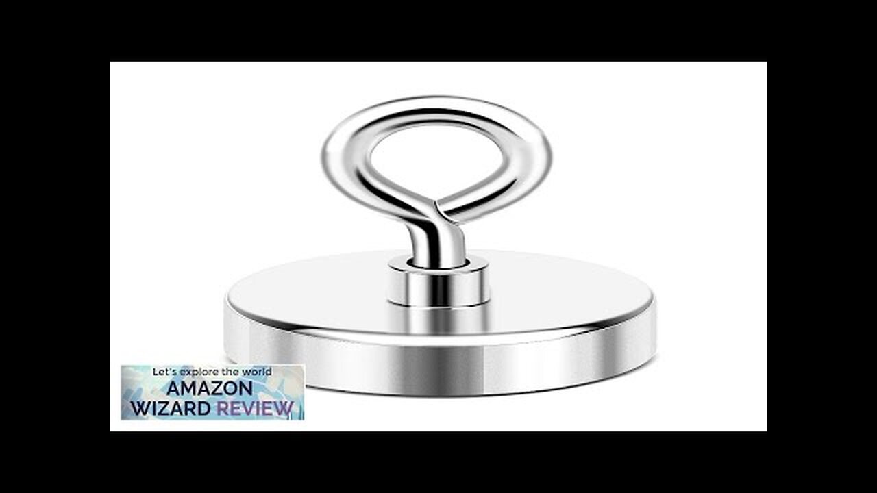 DIYMAG Neodymium Fishing Magnets 200 lbs(90 KG) Pulling Force Rare ...